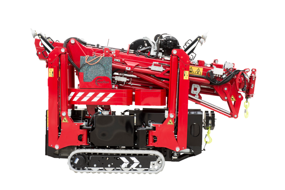 Rent SuperCrane™ here - Multifunctional Hoeflon mini cranes
