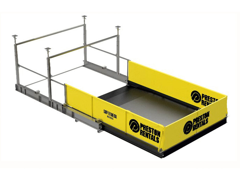 Rent SuperDeck® – patented ‘drawer-like’ loading platform system